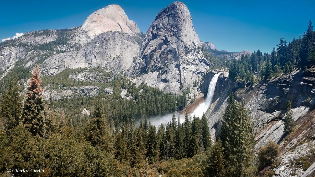 Charles Torello Photography: Nevada Falls from John Muir Trail ...